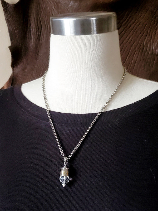 45 Auto Crystal Orb Bullet Necklace - SureShot Bullet Jewelry ...