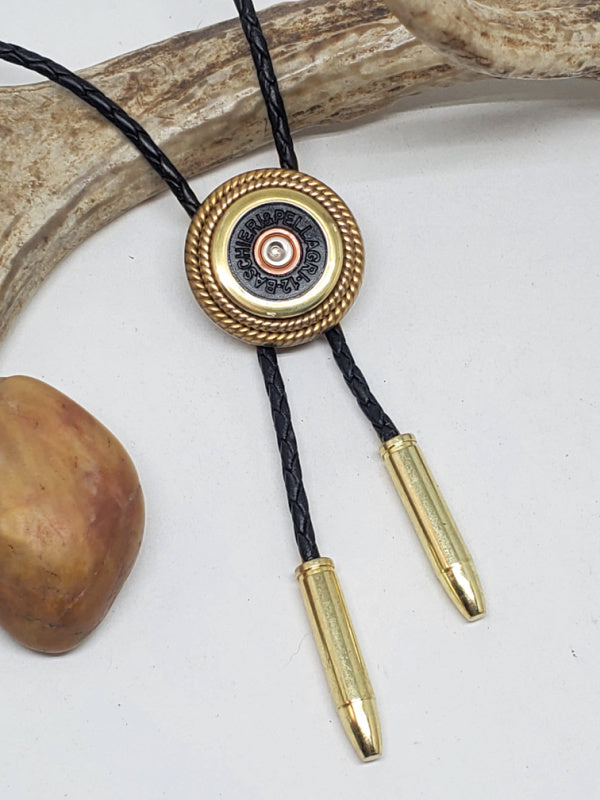 Bullet Jewelry - Ricochet Round Medallion Bullet Necklace SureShot Jewelry