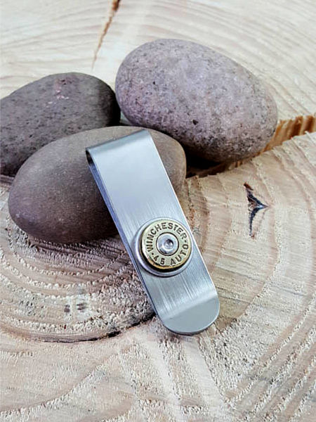 Bullet Money Clip - Slim Style - 45 Auto – SureShot Jewelry