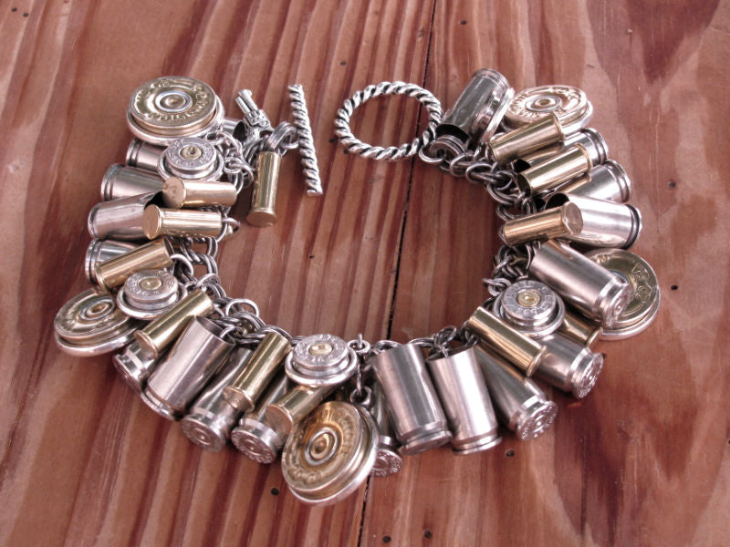 Mixed Metal Loaded Bullet & Shotshell Bracelet – SureShot Jewelry