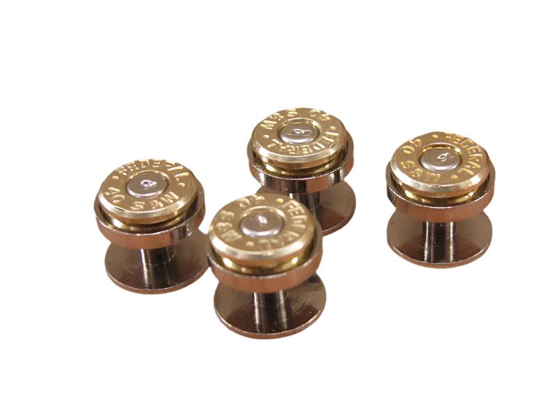 Bullet Casing Tuxedo Buttons - Set of 4 – SureShot Jewelry