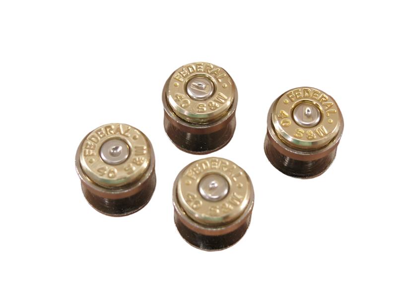 Bullet Casing Tuxedo Buttons - Set of 4 – SureShot Jewelry