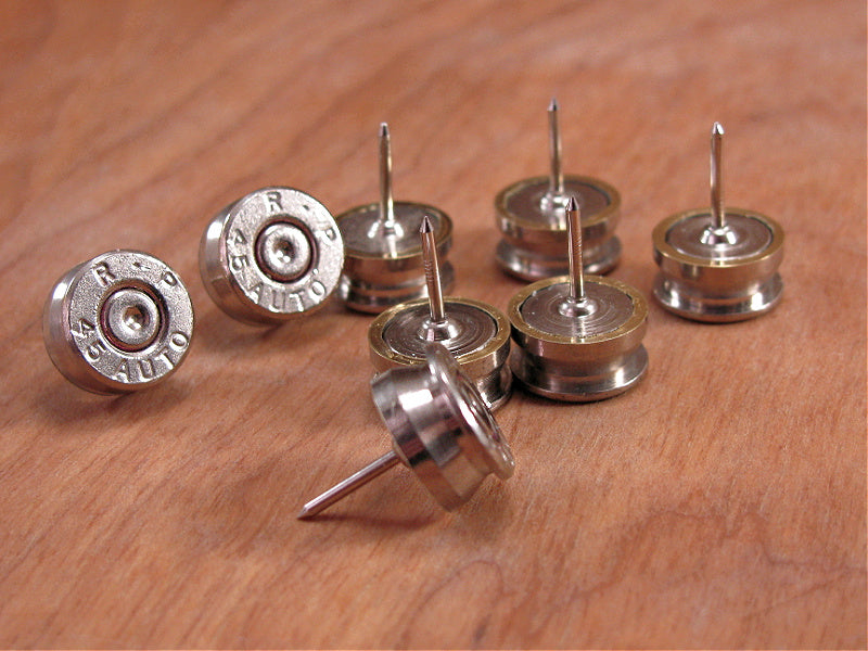 Bullet Push Pins / Bullet Thumbtacks - Home Office - Man Cave ...